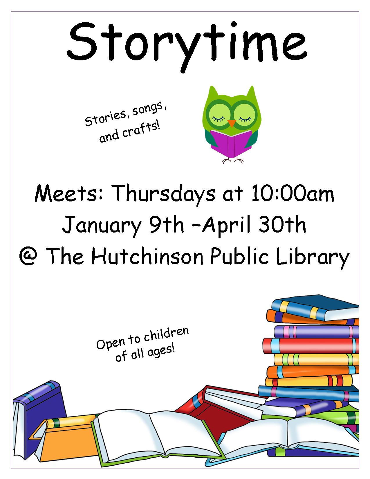 Hutchinson Public Library | Kids Services