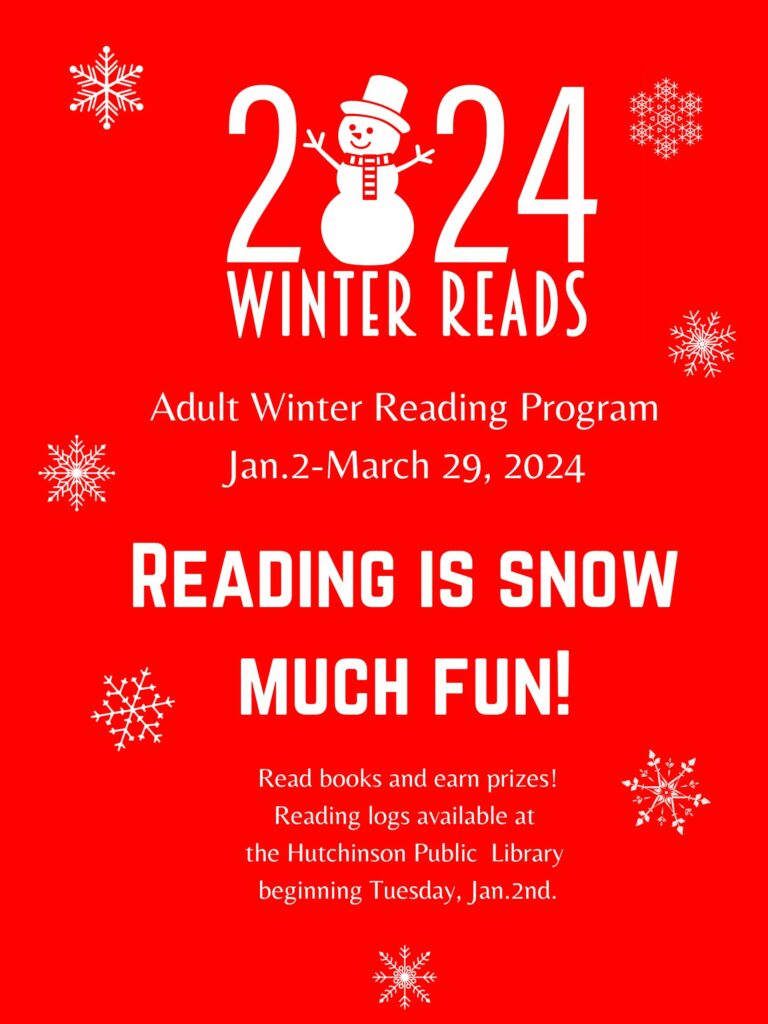 Hutchinson Public Library 2024 Adult Winter Reading Program hutchinson-public-library-2024-adult-winter-reading-program