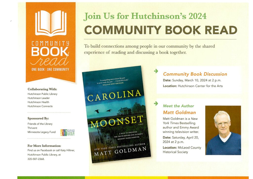 Hutchinson Public Library | One Book, One Community